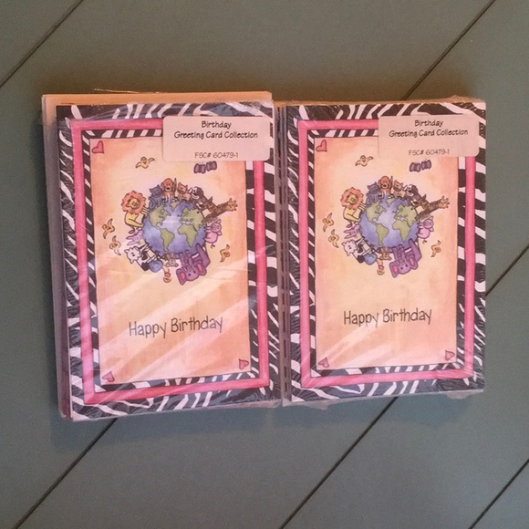 Handmade | Office | Vintage Handcrafted Journal Birthday Card Pack ...